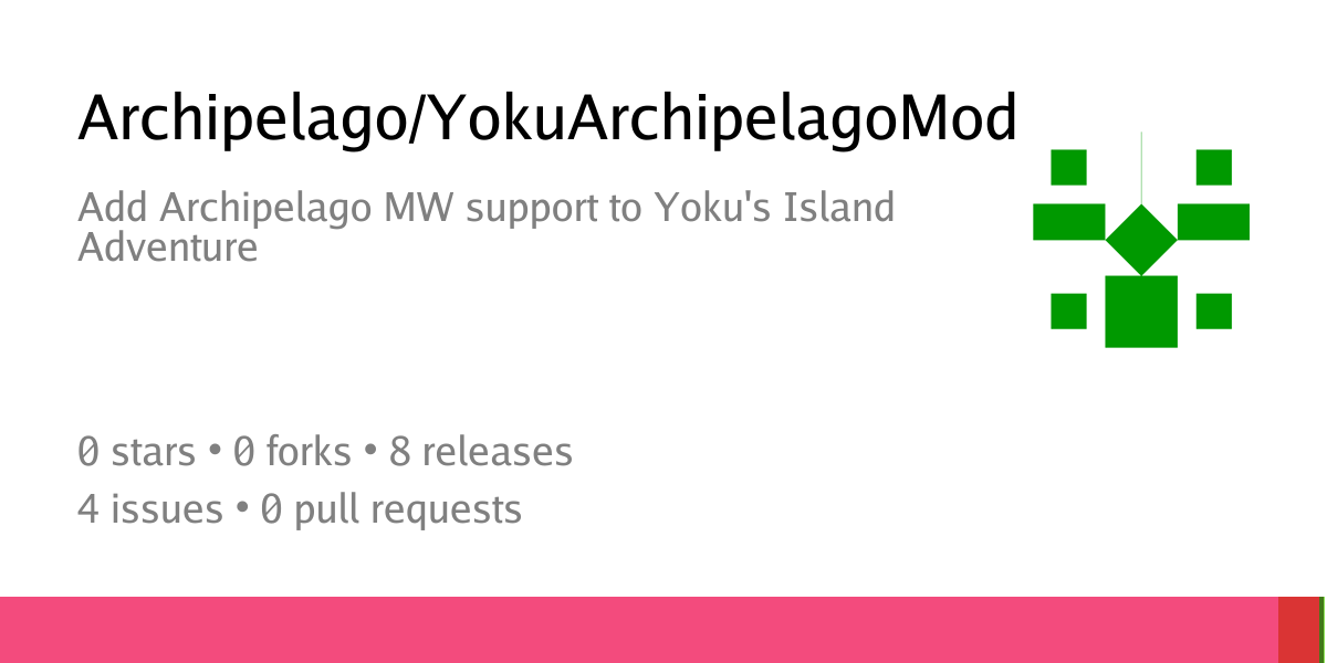 Archipelago/YokuArchipelagoMod: Add Archipelago MW support to Yoku's Island Adventure - Forgejo ...